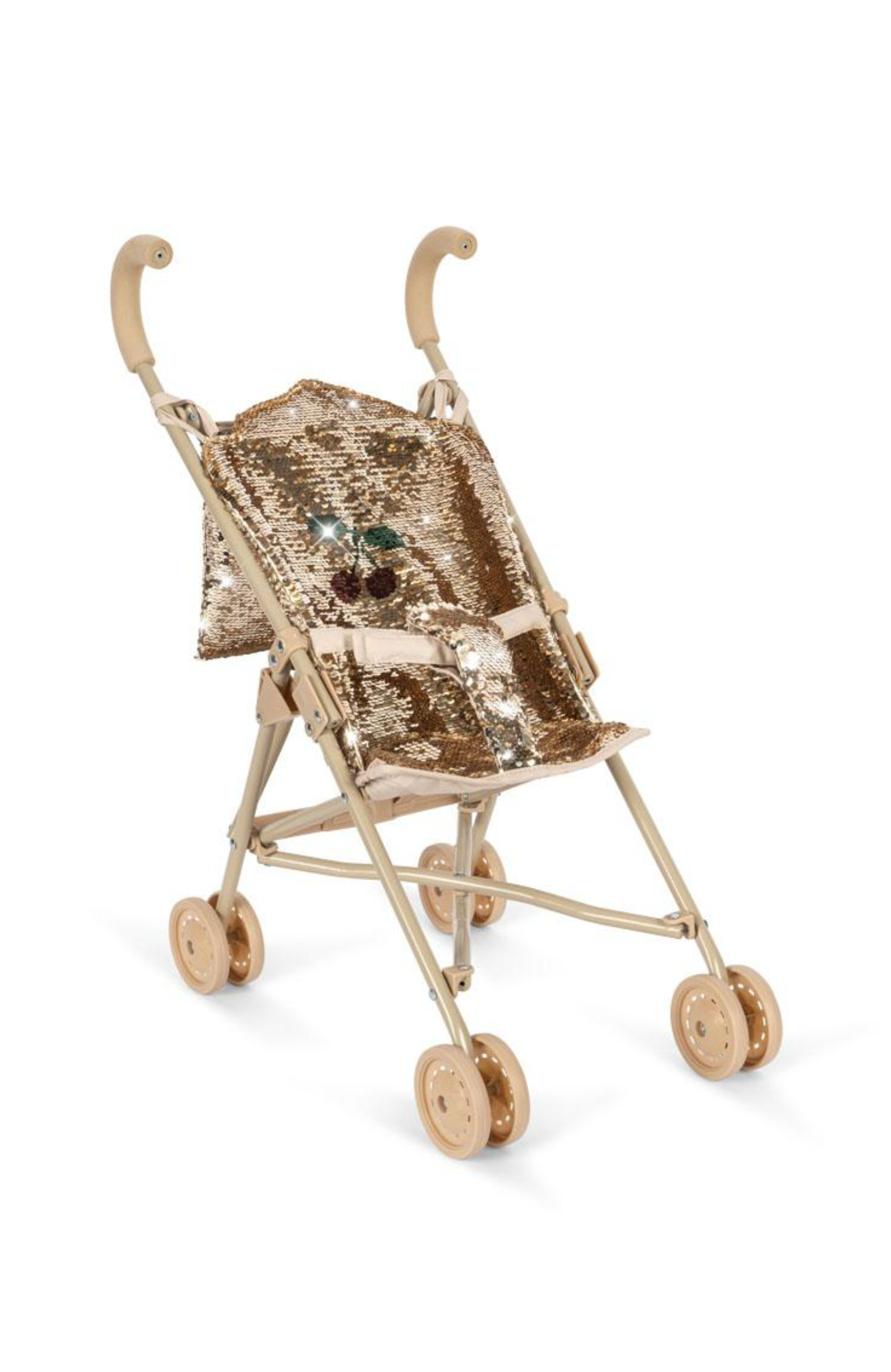 Sparkly Doll Stroller - Cherry